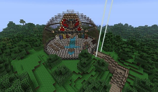 Server spawn Minecraft Map