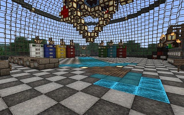 Server spawn Minecraft Map