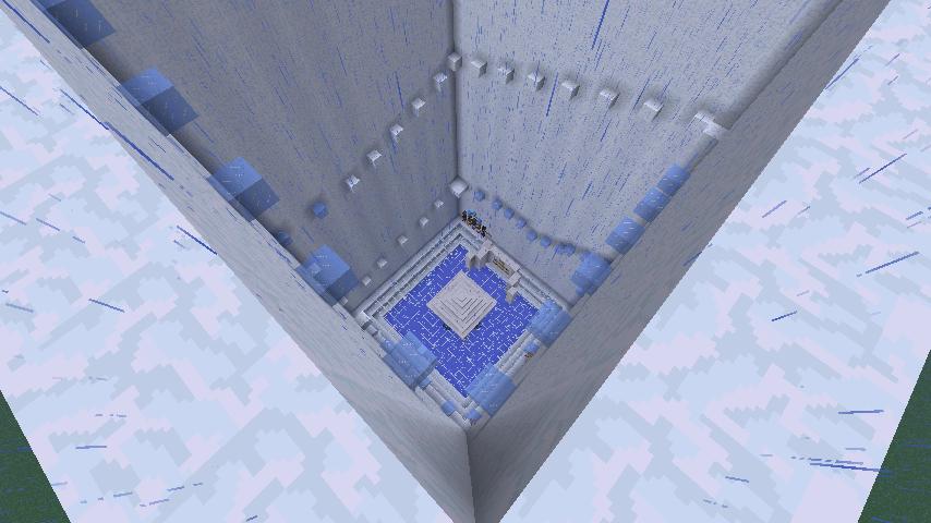 Ice Parkour TOWERED Minecraft Map