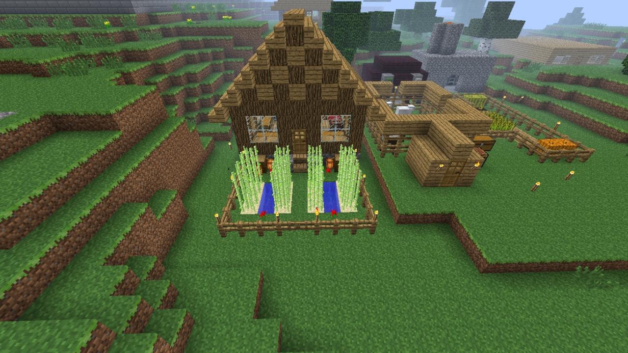 Simple Home/Complex Minecraft Map