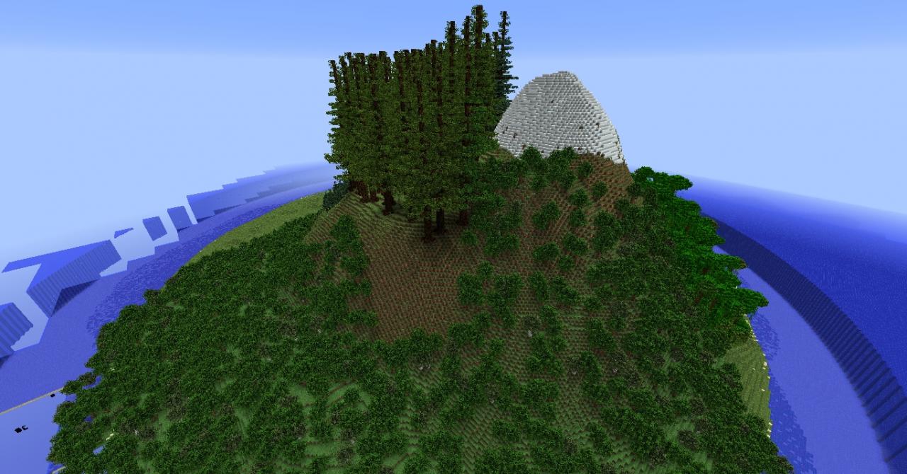 New treeford island Minecraft Map