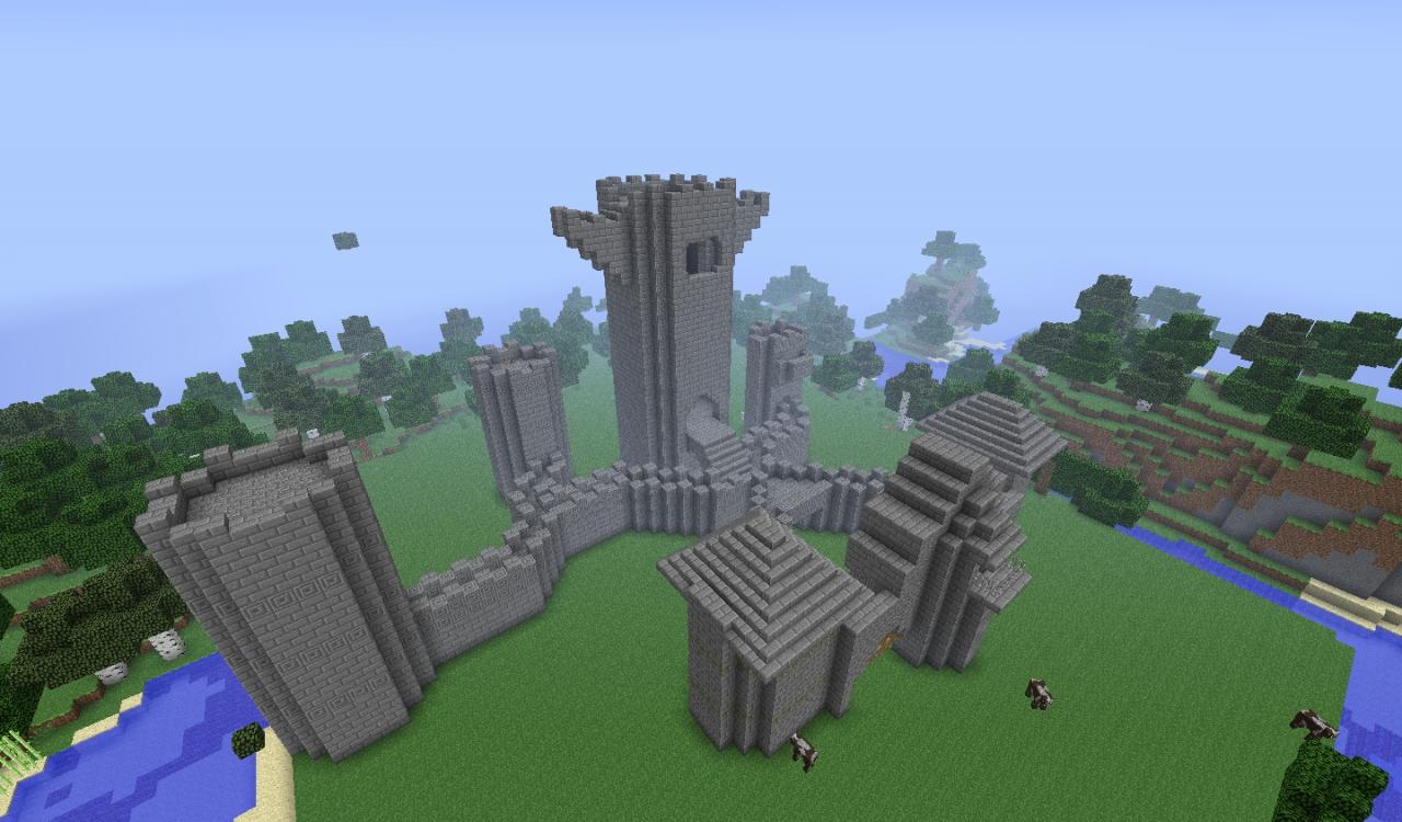 small awesome castle Minecraft Map