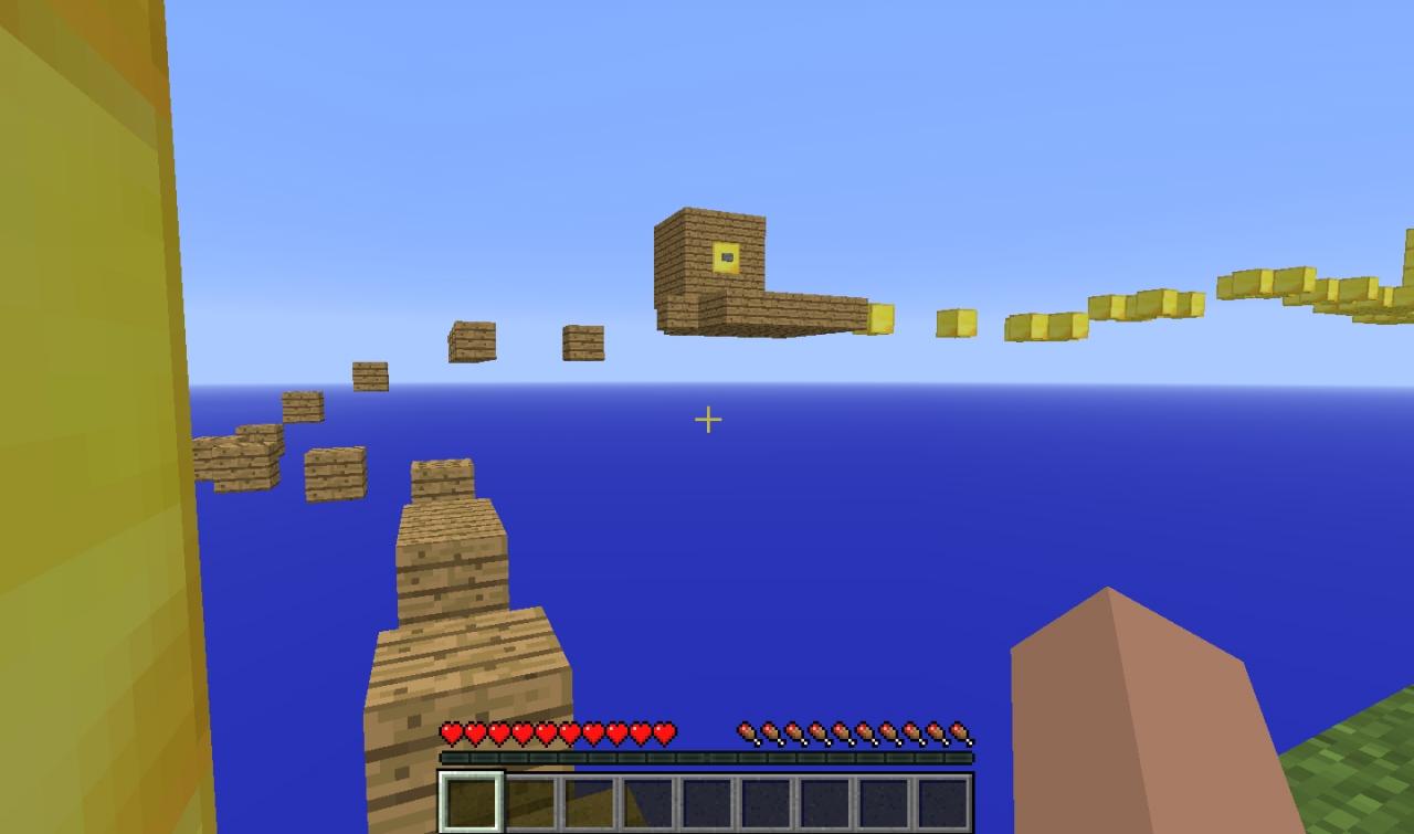 Super mario 3D Land Map for sky/army Minecraft Map