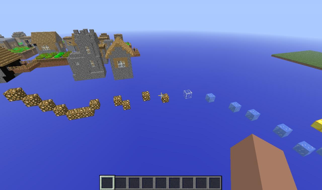 Super mario 3D Land Map for sky/army Minecraft Map
