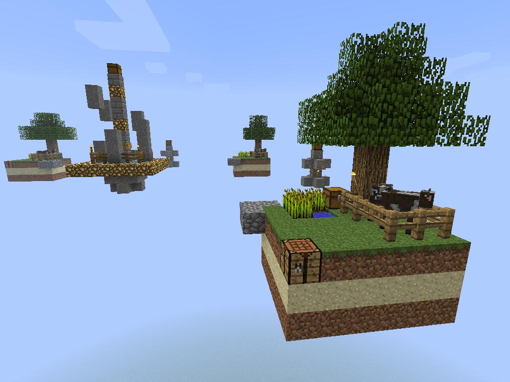 The Battle SkyBlock Minecraft Map