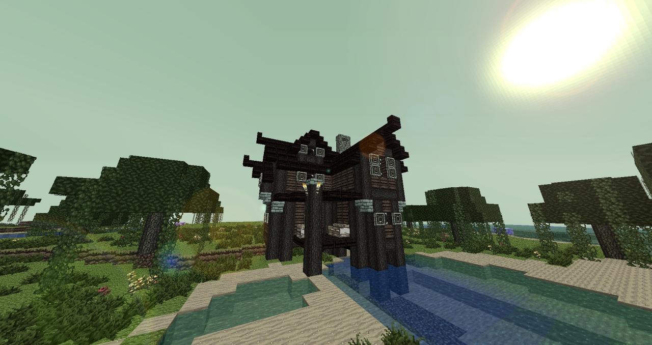 Medieval Swamp House Minecraft Map