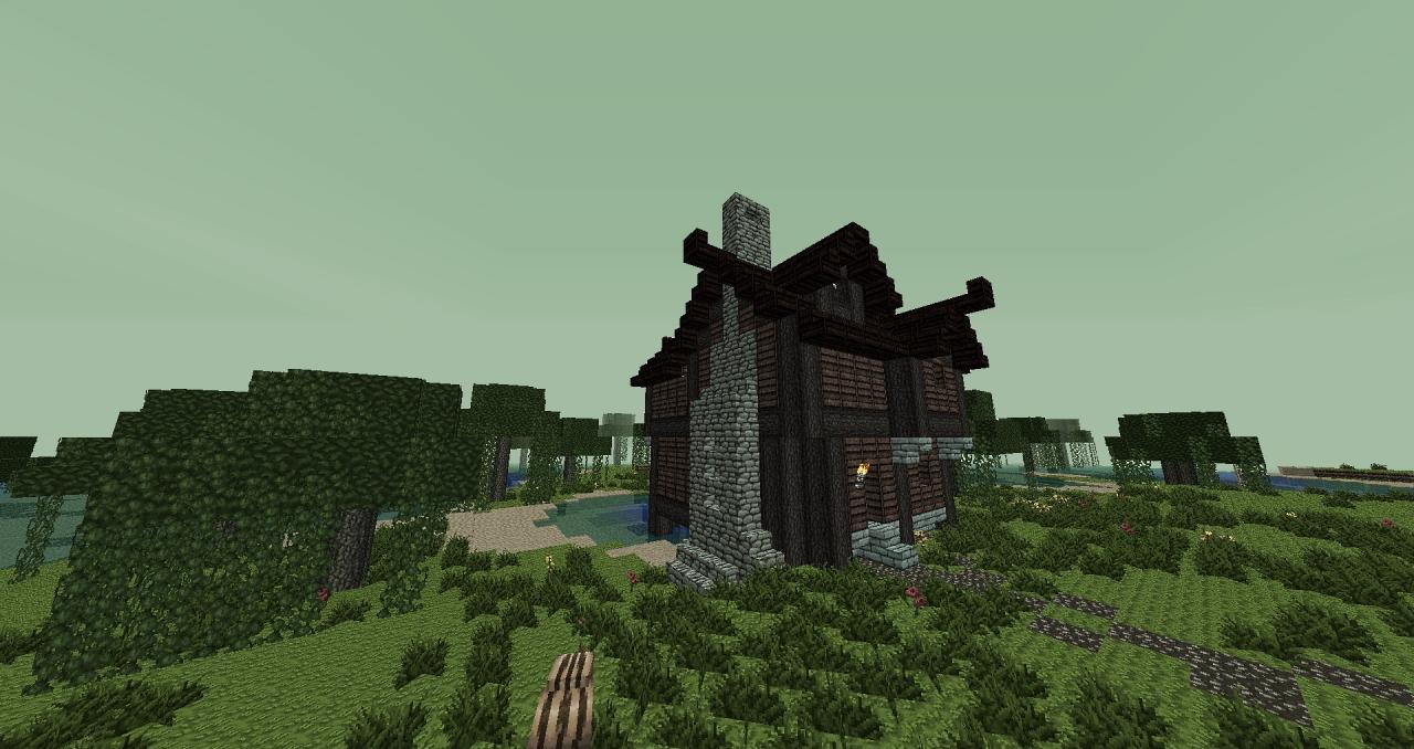 Medieval Swamp House Minecraft Map