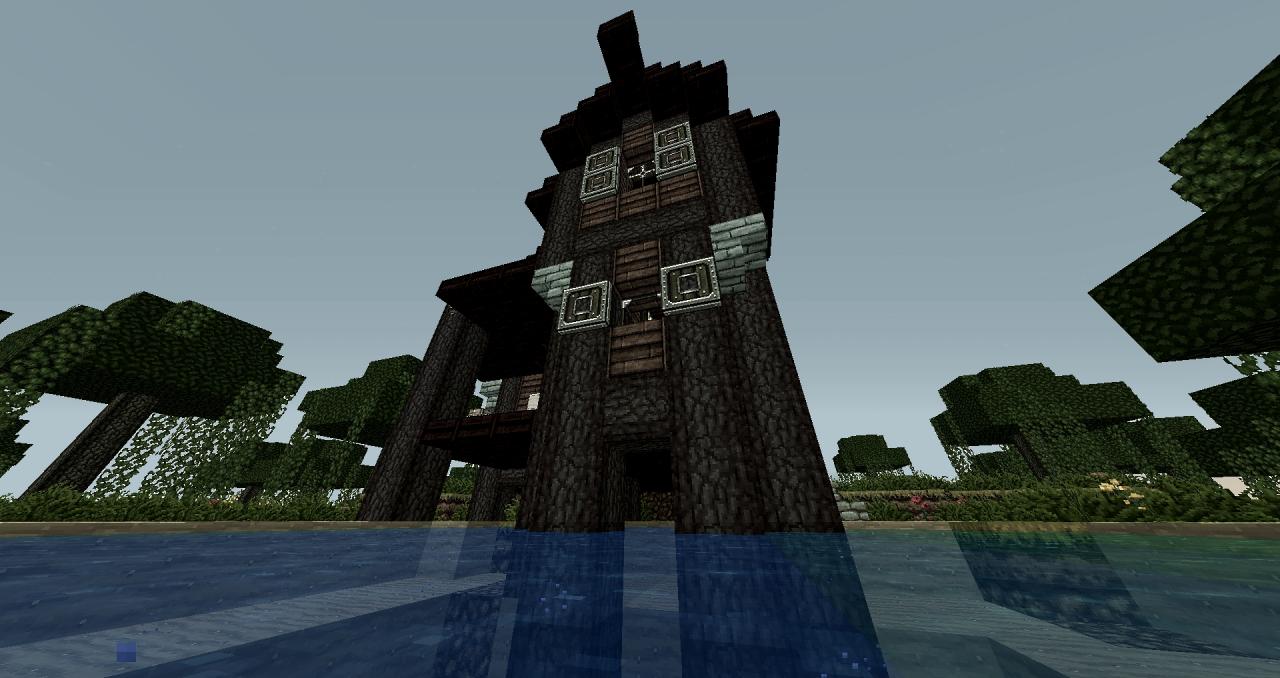 Medieval Swamp House Minecraft Map