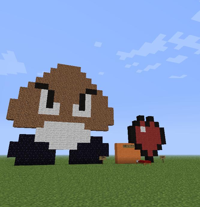 Pixel Art Mayhem Minecraft Map