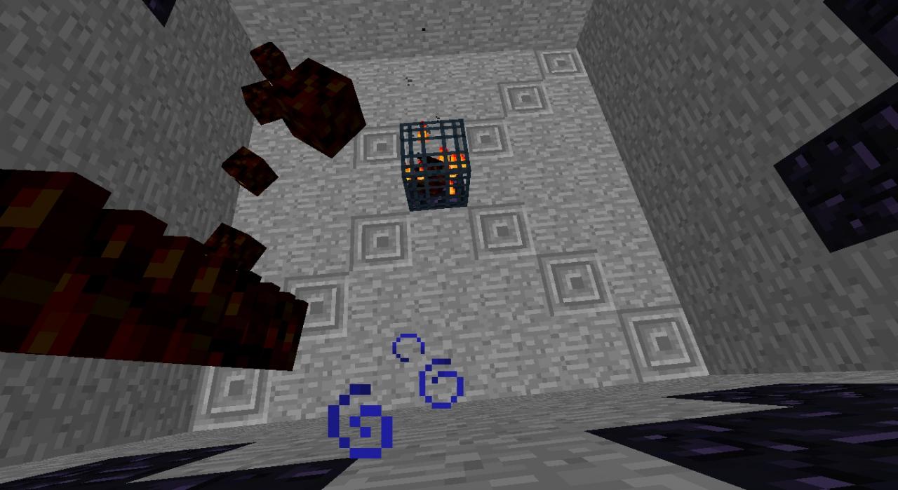 a cave system Minecraft Map