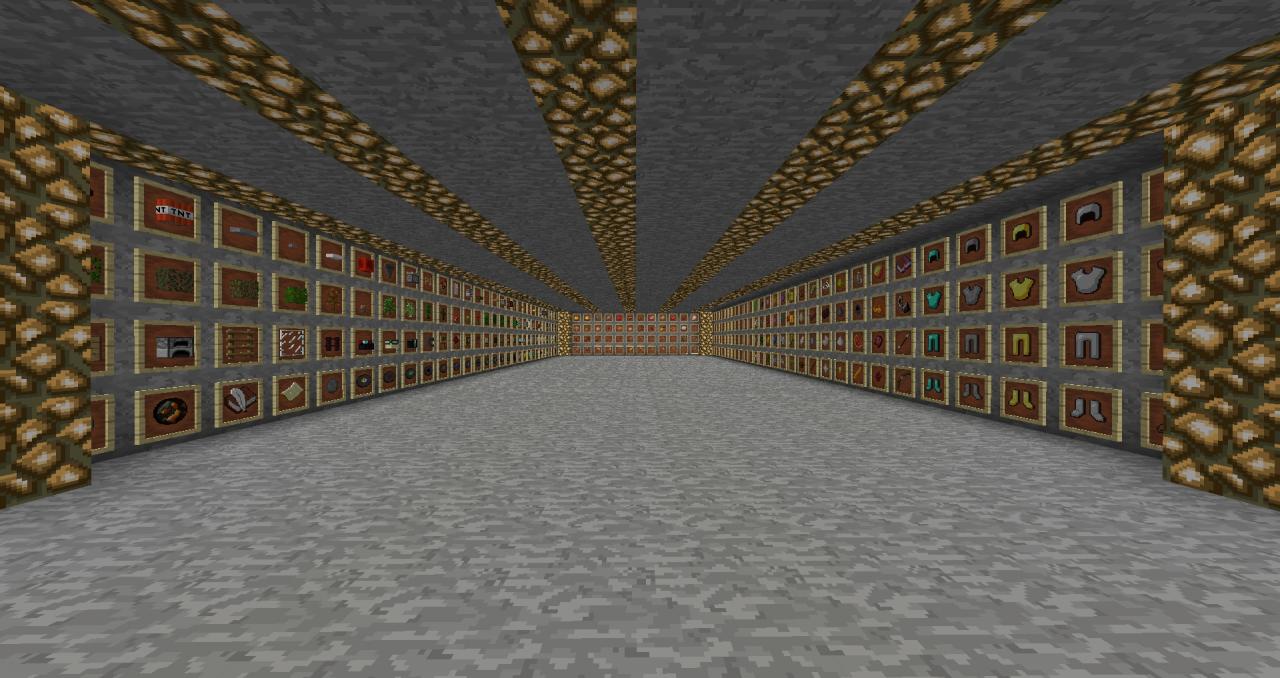 texturepack/mod showcase map Minecraft Map