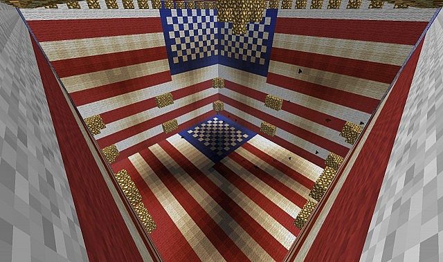 Giant American Flag Minecraft Map