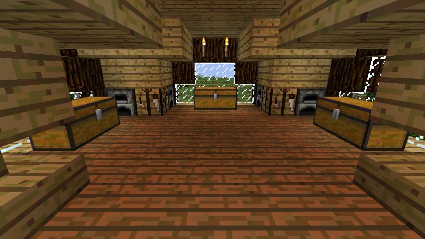 Survival house Minecraft Map