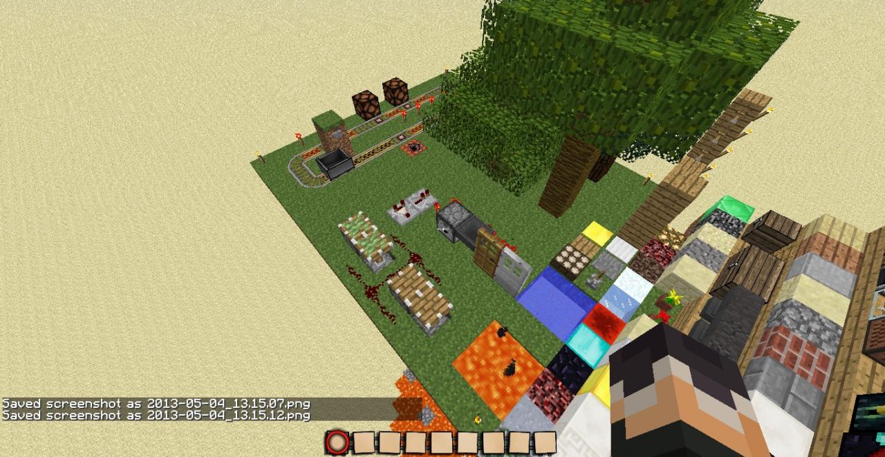 Texturepack showcase Minecraft Map