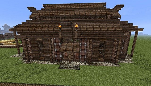 Longhouse Building Set Minecraft Map