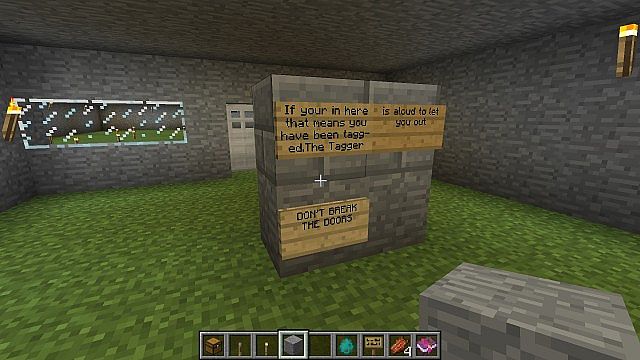Minecraft Tag Minigame Minecraft Map