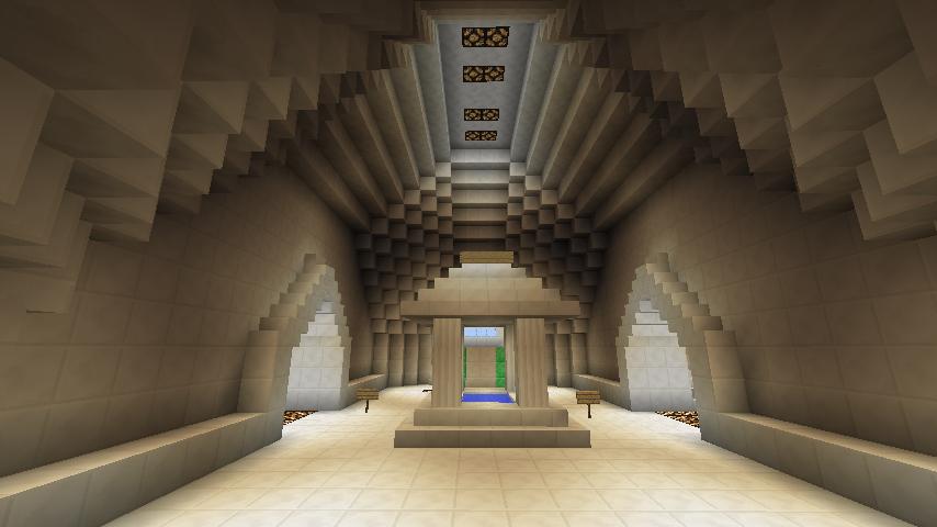 Greek Temple Spawn Minecraft Map