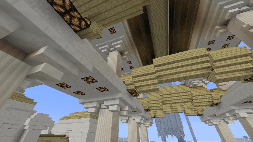 Greek Temple Spawn Minecraft Map