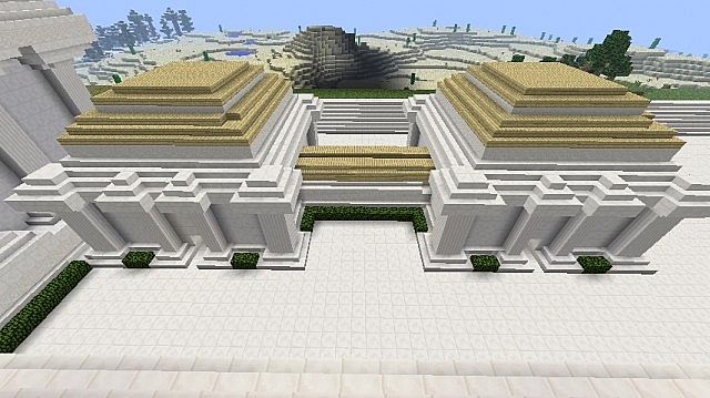 Greek Temple Spawn Minecraft Map