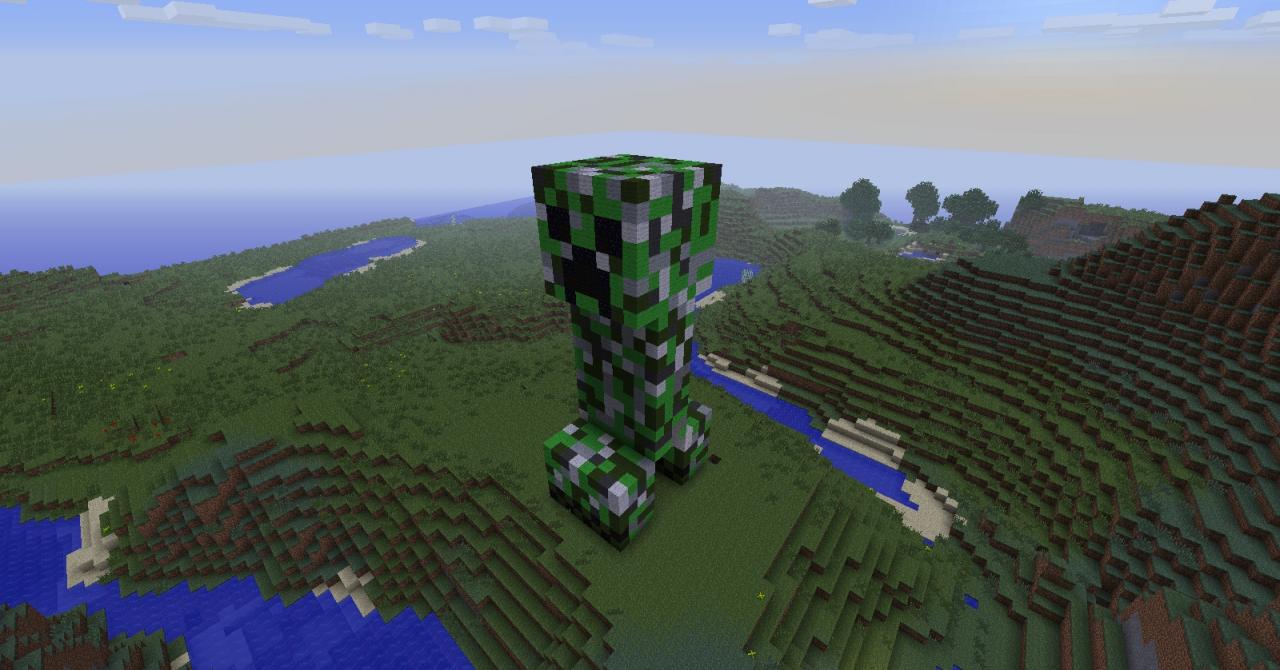 Creeper Build [Download] Minecraft Map