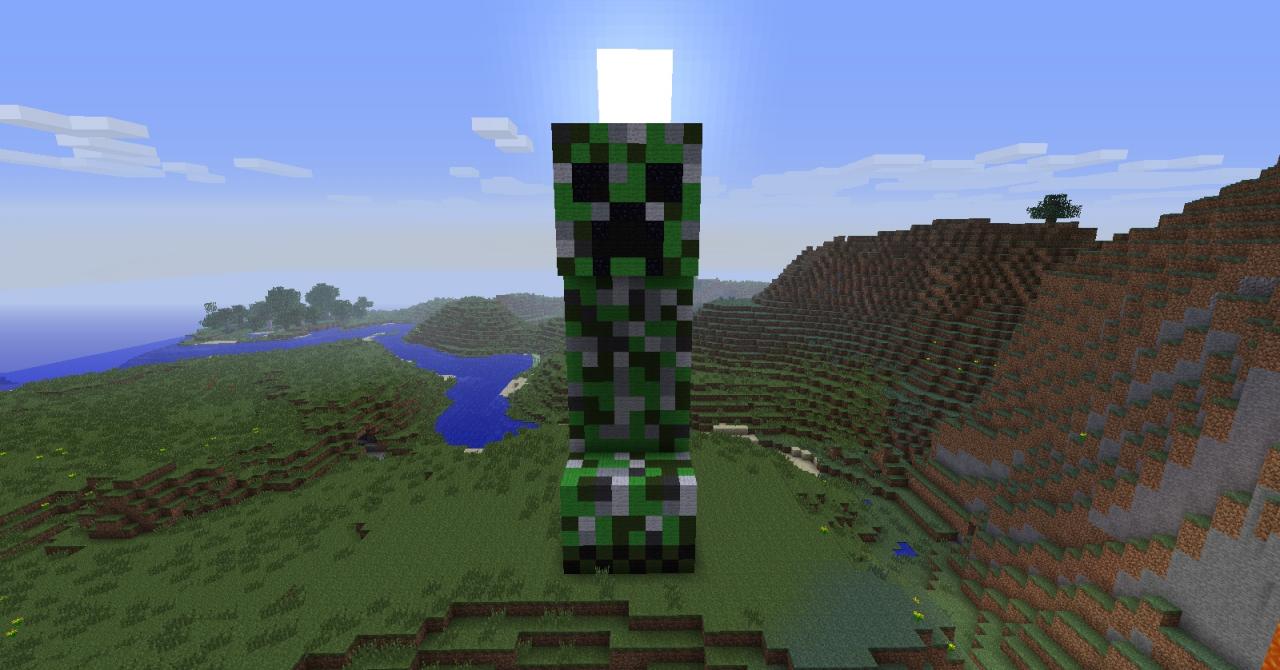 Creeper Build [Download] Minecraft Map