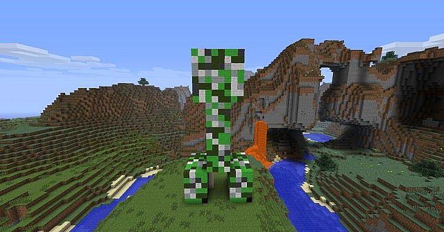 Creeper Build [Download] Minecraft Map