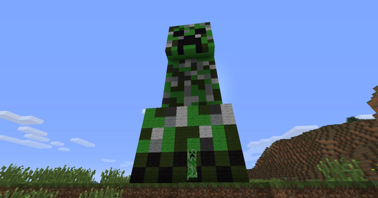 Creeper Build [Download] Minecraft Map