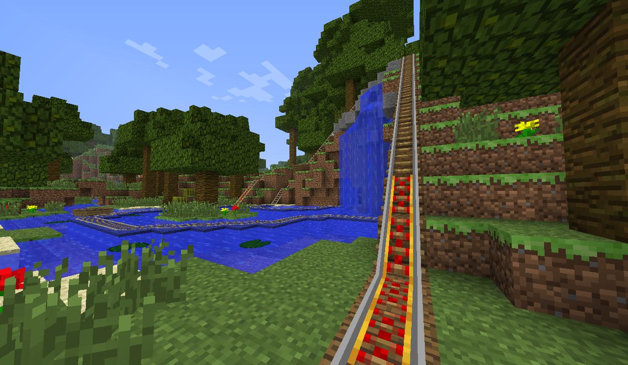 Roller Coaster Map Minecraft Map