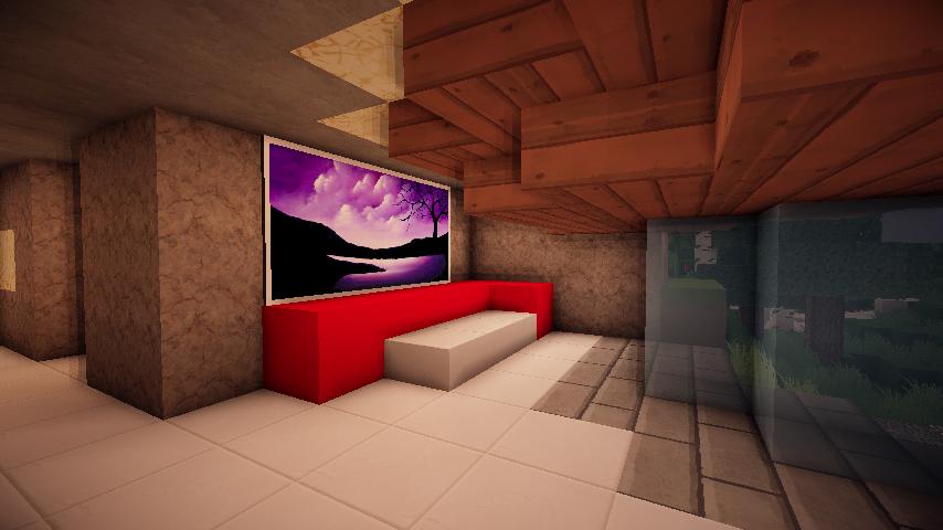 Modern Style Simple House Minecraft Map