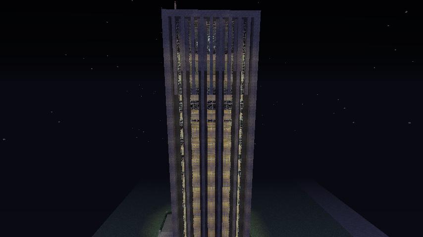 Creeper Tower Minecraft Map