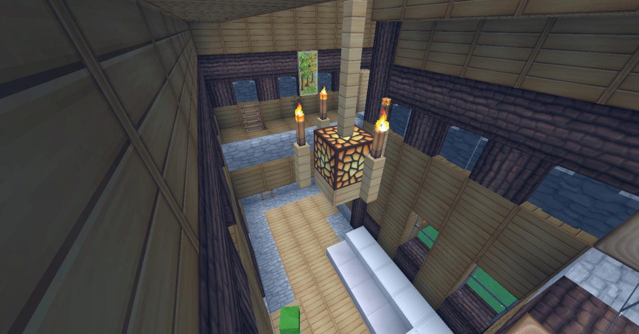 Rustic House Minecraft Map