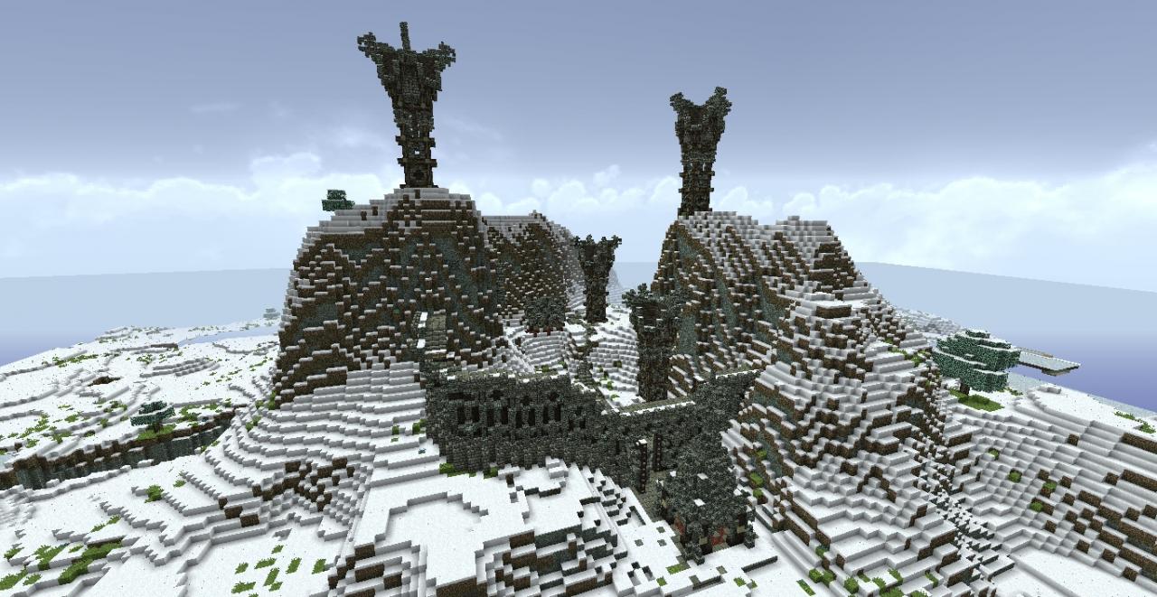 Unique Spawn For A Unique Server Minecraft Map