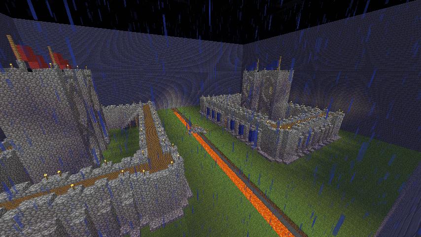 PVP castle wars Team Map Minecraft Map