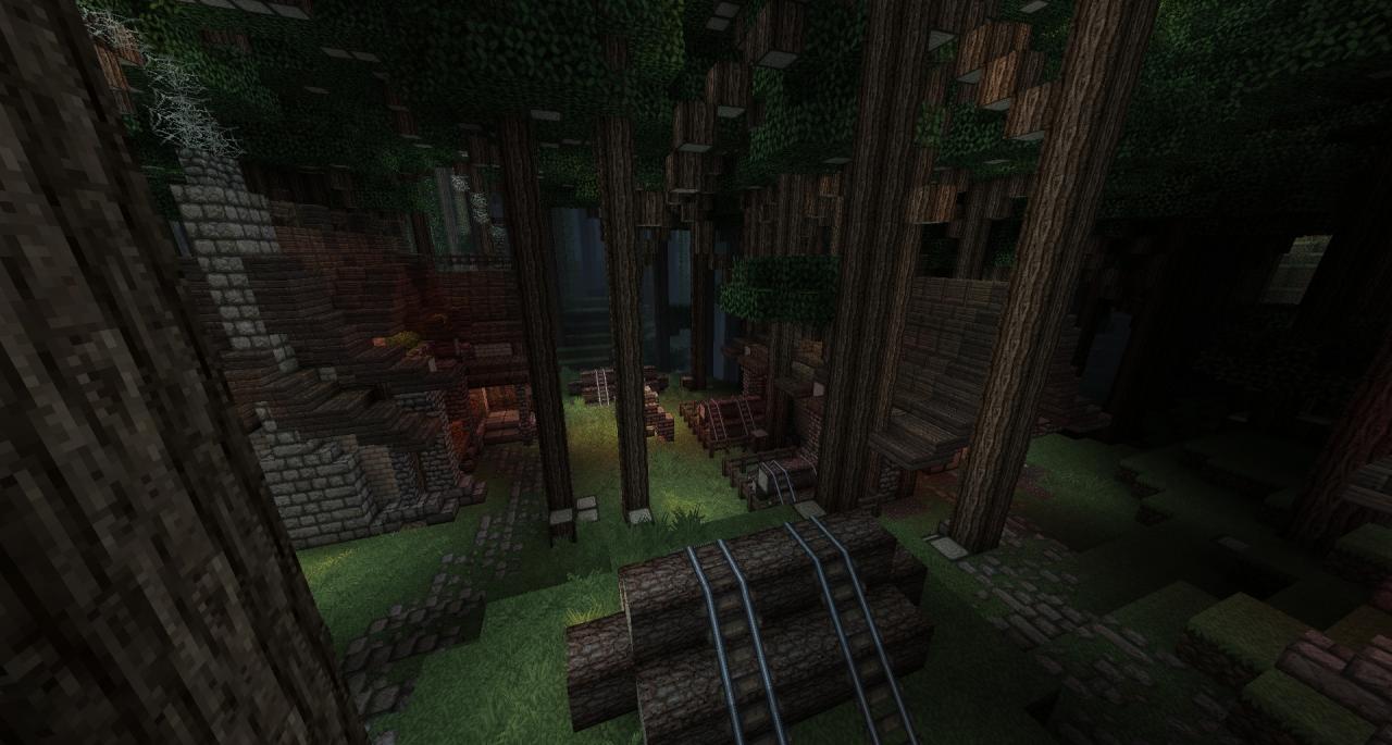 My Lumberjack settlement ( on Epic Landscape 1 by JamziboyMinecraft ...