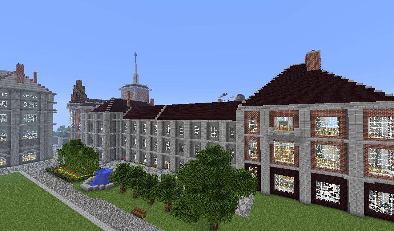 Epic city [BUILT BY HAND] Minecraft Map