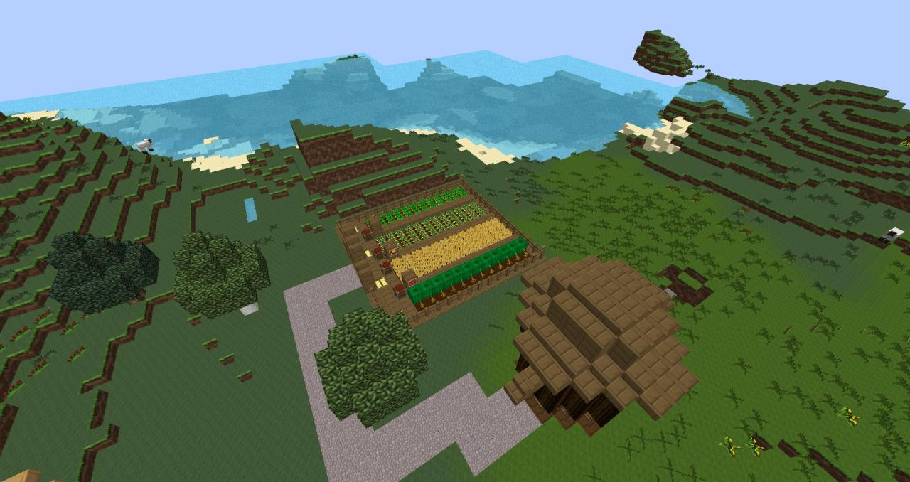 Minecraft - On The Farm - 1.5.2 Minecraft Map