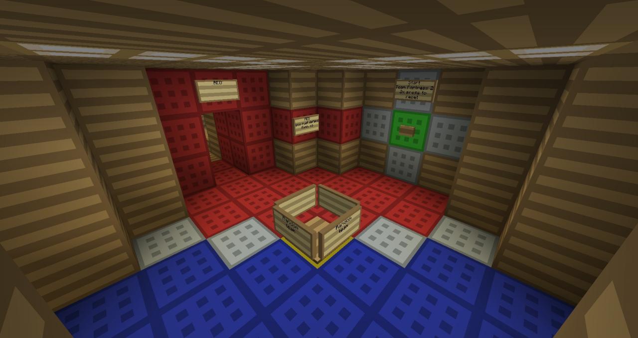 Team Fortress 2 MvM map decoy Minecraft Map