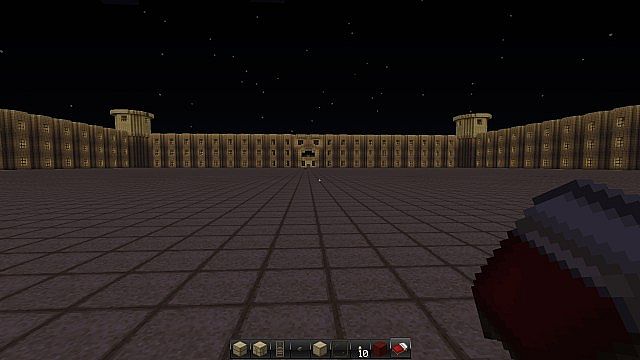 Sandstone Castle Walls Minecraft Map