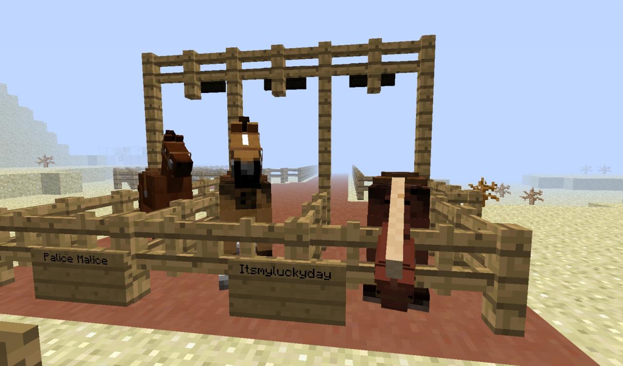Horse Race!!!! Minecraft Map