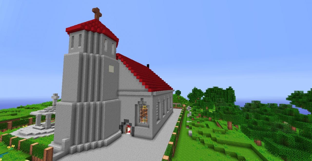 WoodWorth Church Minecraft Map