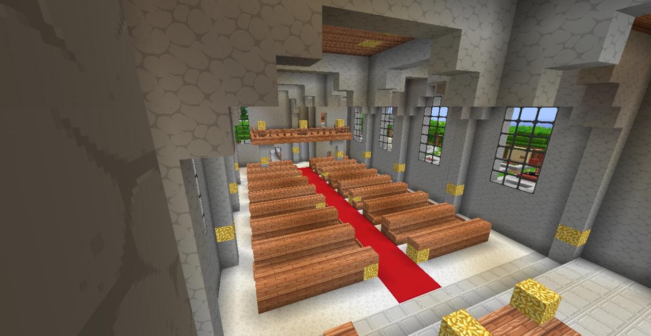 WoodWorth Church Minecraft Map