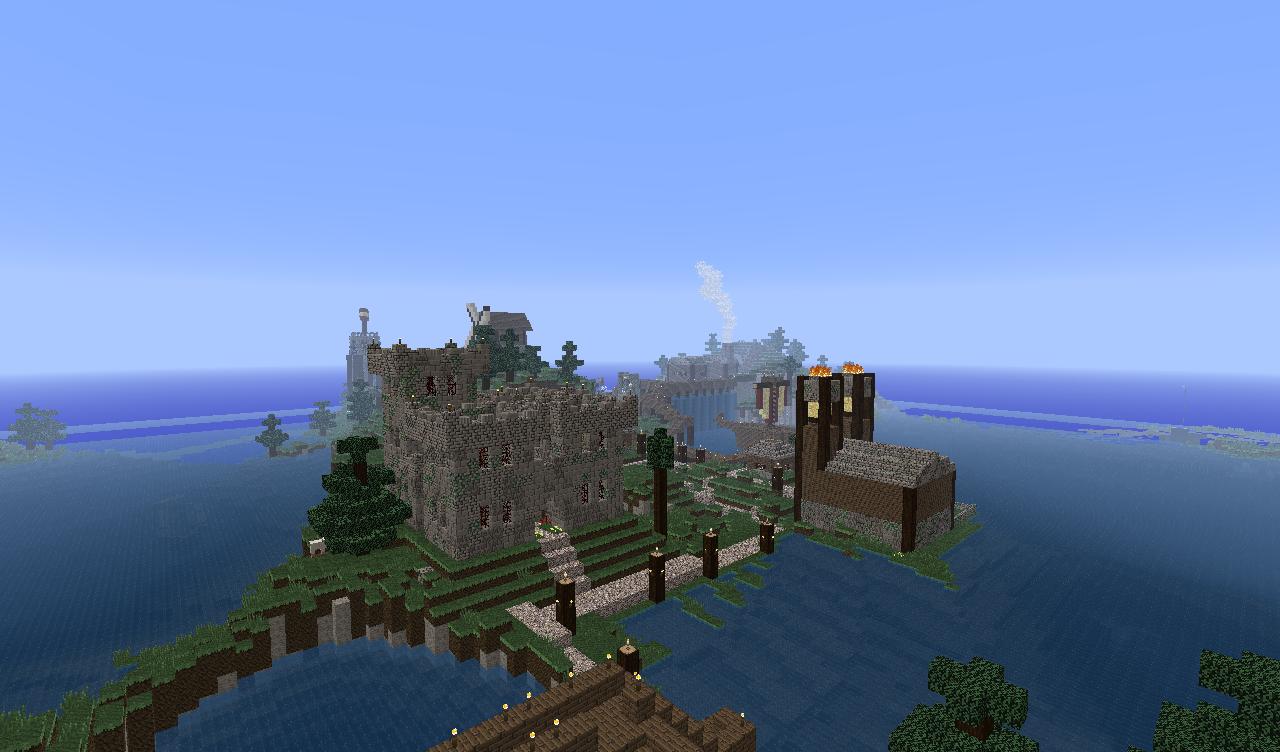 The Scandinavian Village of Fjordan Minecraft Project