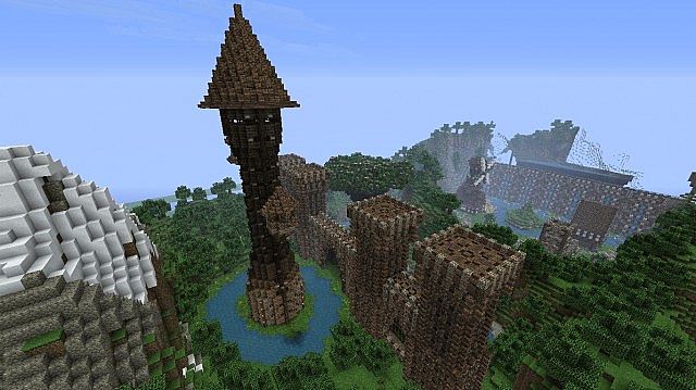Wizardry - Minecraft Detailed Build [DL] Minecraft Map
