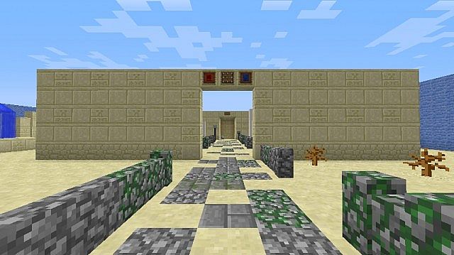 The Invisible Killer: Sand Map Minecraft Map