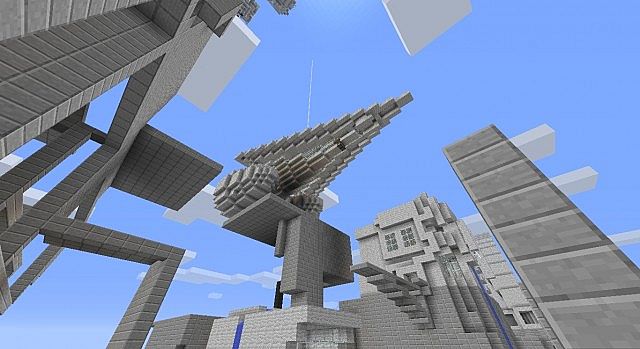 Spaceship 05: Persistent-class Minecraft Map