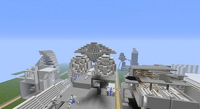 Spaceship 05: Persistent-class Minecraft Map