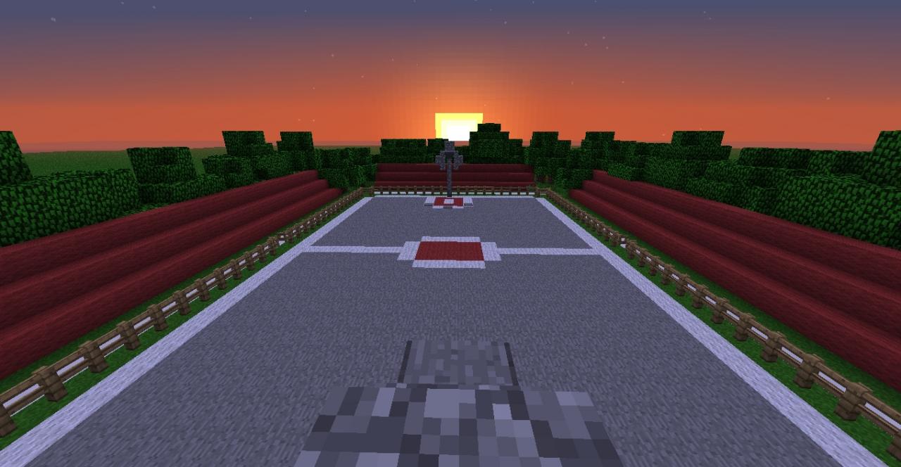Field Basketball Minecraft Map