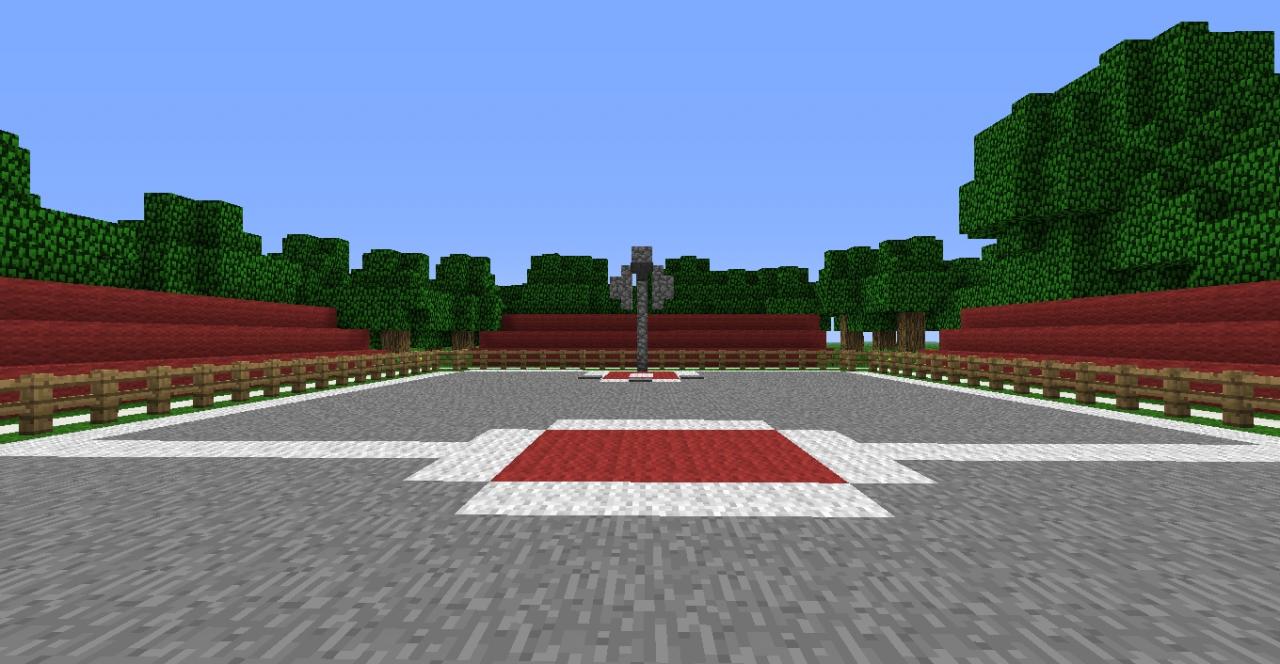 Field Basketball Minecraft Map