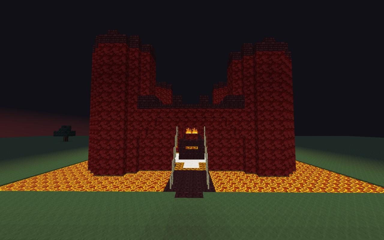 Nether Castle Minecraft Map