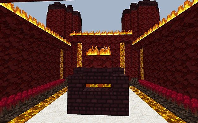 Nether Castle Minecraft Map